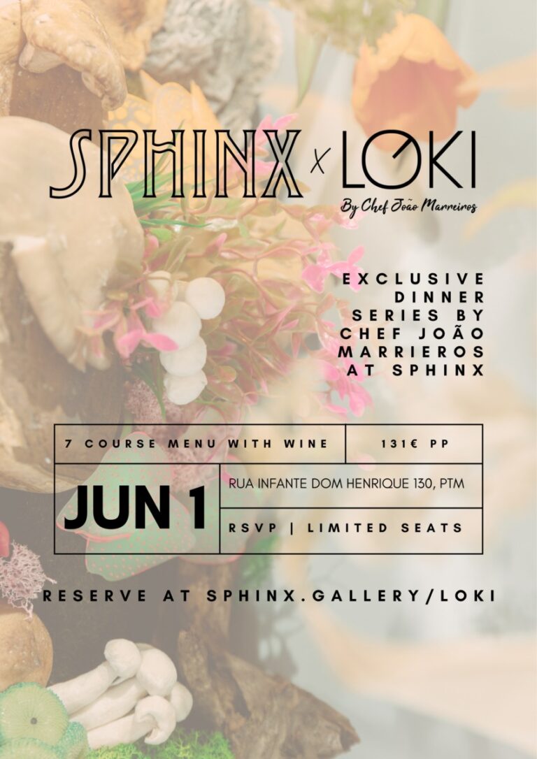 Art and Food come together in a new project by Loki Restaurant and Sphinx Gallery this June 1st ...